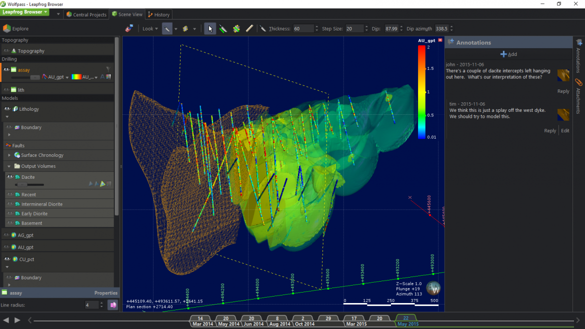Leapfrog - El poder de modelar implícitamente - Escuela de Geología ...